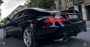 Black Mercedes-Benz CLS 320 2008 in Kaunas, with an engine capacity of 2.99 L and mileage of 350 thousand km for 6000 €, photo 13 on AUTOMOTO.COM.LV