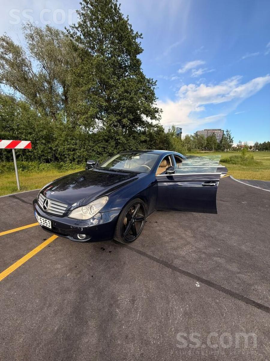 Zils Mercedes-Benz CLS 320 2006 Rīga, ar dzinēja tilpumu 3.00 L un nobraukumu 242 tūkst. km par 5800 €, foto 6 vietnē AUTOMOTO.COM.LV