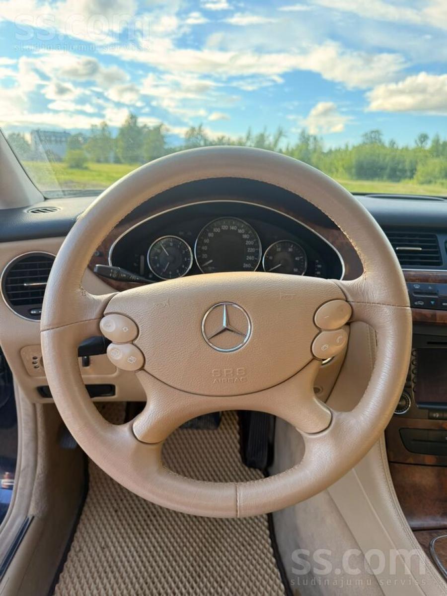 Zils Mercedes-Benz CLS 320 2006 Rīga, ar dzinēja tilpumu 3.00 L un nobraukumu 242 tūkst. km par 5800 €, foto 15 vietnē AUTOMOTO.COM.LV