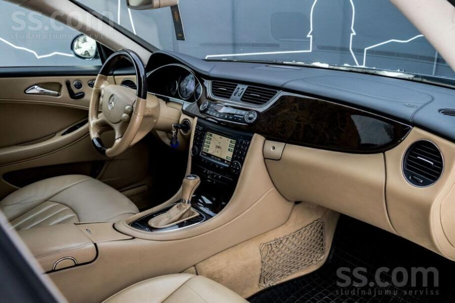 Zils Mercedes-Benz CLS 320 2006 Rīga, ar dzinēja tilpumu 3.00 L un nobraukumu 406 tūkst. km par 6490 €, foto 10 vietnē AUTOMOTO.COM.LV