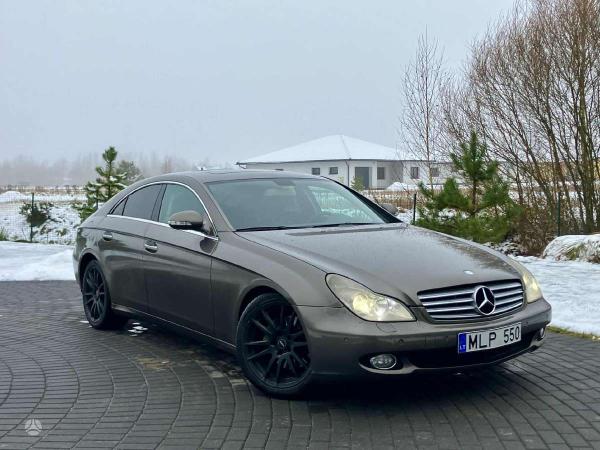 Brown Mercedes-Benz CLS 320 2007 in Taurage, with an engine capacity of 3.00 L and mileage of 310 thousand km for 4200 €, photo 1 on AUTOMOTO.COM.LV
