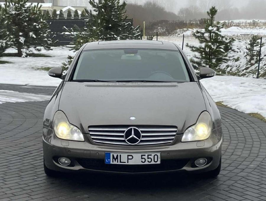 Brūns Mercedes-Benz CLS 320 2007 Tauragė, ar dzinēja tilpumu 3.00 L un nobraukumu 310 tūkst. km par 4200 €, foto 2 vietnē AUTOMOTO.COM.LV