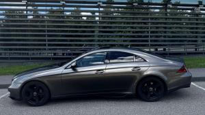 Brown Mercedes-Benz CLS 320 2007 in Vilnius, with an engine capacity of 2.99 L and mileage of 390 thousand km for 5999 €, photo 6 on AUTOMOTO.COM.LV