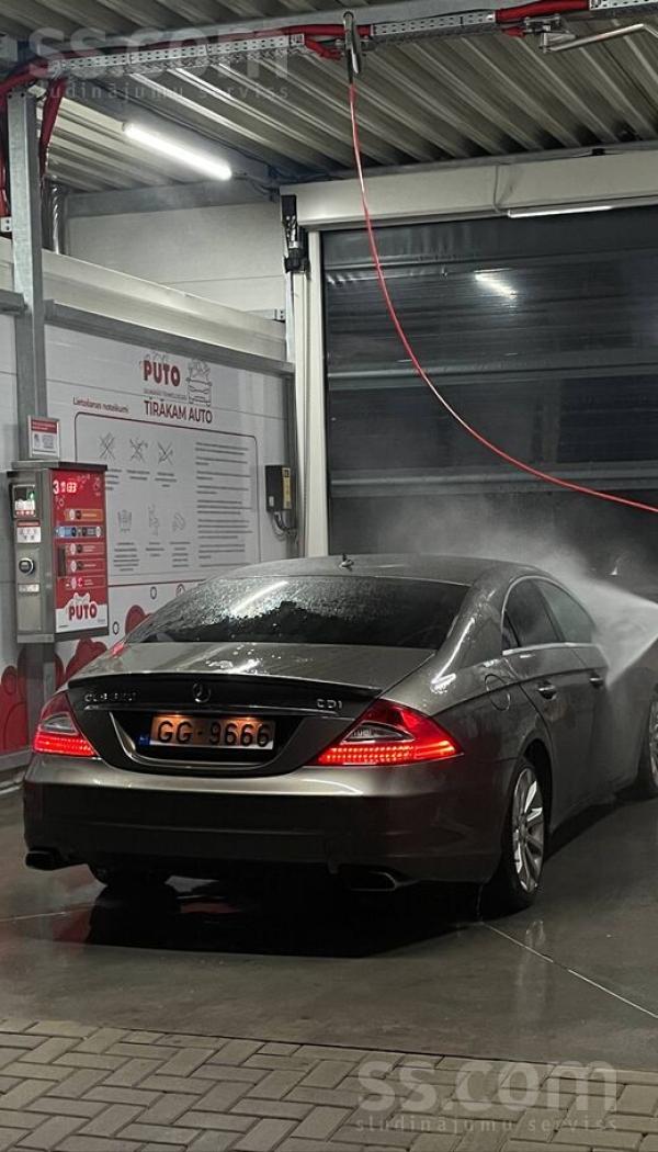 Brown Mercedes-Benz CLS 320 2008 in Riga, with an engine capacity of 3.00 L and mileage of 270 thousand km for 6200 €, photo 1 on AUTOMOTO.COM.LV