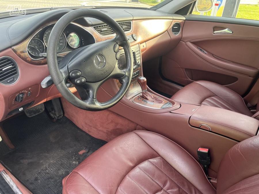 Mercedes-Benz CLS 320 2006 Kauņa, ar dzinēja tilpumu 3.00 L un nobraukumu 400 tūkst. km par 2750 €, foto 15 vietnē AUTOMOTO.COM.LV