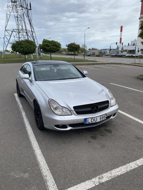 Pelēks Mercedes-Benz CLS 320 2003 Klaipėda, ar dzinēja tilpumu 3.00 L un nobraukumu 317 tūkst. km par 4700 €, foto 1 vietnē AUTOMOTO.COM.LV