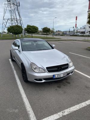Grey Mercedes-Benz CLS 320 2003 in Klaipeda, with an engine capacity of 3.00 L and mileage of 317 thousand km for 4700 €, photo  on AUTOMOTO.COM.LV