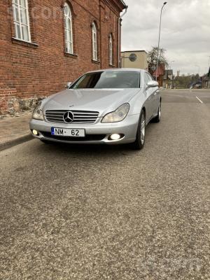 Pelēks Mercedes-Benz CLS 320 2005 Ludza, ar dzinēja tilpumu 3.00 L un nobraukumu 279 tūkst. km par 6195 €, foto  vietnē AUTOMOTO.COM.LV