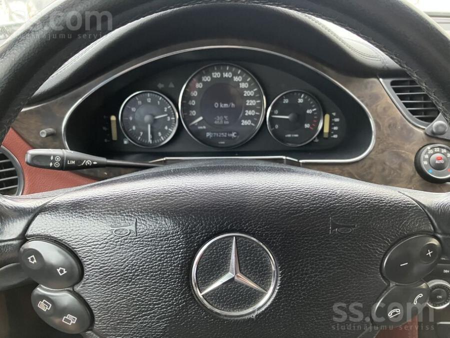 Серый Мерседес ЦЛС 320 2005 в Лудза, объемом двигателя 3.00 л и пробегом 279 тыс. км за 6195 €, фото 12 на AUTOMOTO.COM.LV