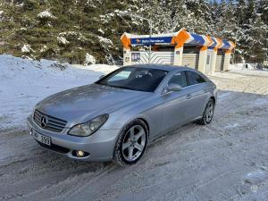 Grey Mercedes-Benz CLS 320 2006 in Varena, with an engine capacity of 3.20 L and mileage of 373 thousand km for 4000 €, photo  on AUTOMOTO.COM.LV