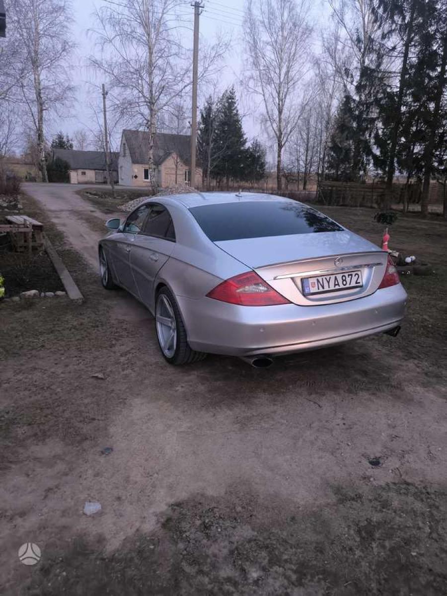 Pelēks Mercedes-Benz CLS 320 2007 Radviliškis, ar dzinēja tilpumu 3.00 L un nobraukumu 506 tūkst. km par 3200 €, foto 1 vietnē AUTOMOTO.COM.LV