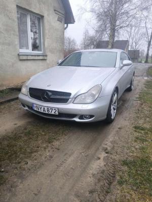 Pelēks Mercedes-Benz CLS 320 2007 Radviliškis, ar dzinēja tilpumu 3.00 L un nobraukumu 506 tūkst. km par 3200 €, foto 2 vietnē AUTOMOTO.COM.LV