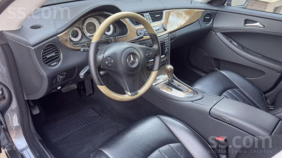 Grey Mercedes-Benz CLS 320 2008 in Rezekne, with an engine capacity of 3.00 L and mileage of 250 thousand km for 7300 €, photo 7 on AUTOMOTO.COM.LV