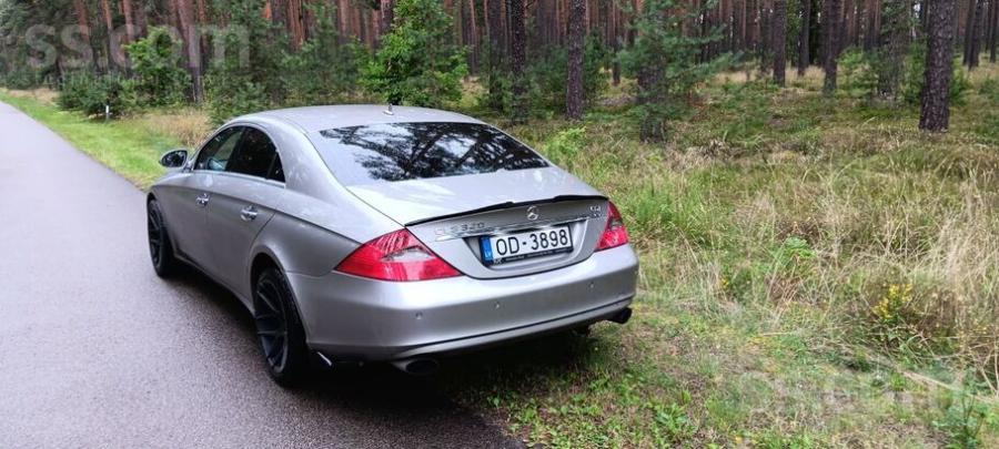 Grey Mercedes-Benz CLS 320 2008 in Riga, with an engine capacity of 3.20 L and mileage of 250 thousand km for 5300 €, photo 4 on AUTOMOTO.COM.LV