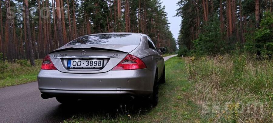 Grey Mercedes-Benz CLS 320 2008 in Riga, with an engine capacity of 3.20 L and mileage of 250 thousand km for 5300 €, photo 5 on AUTOMOTO.COM.LV