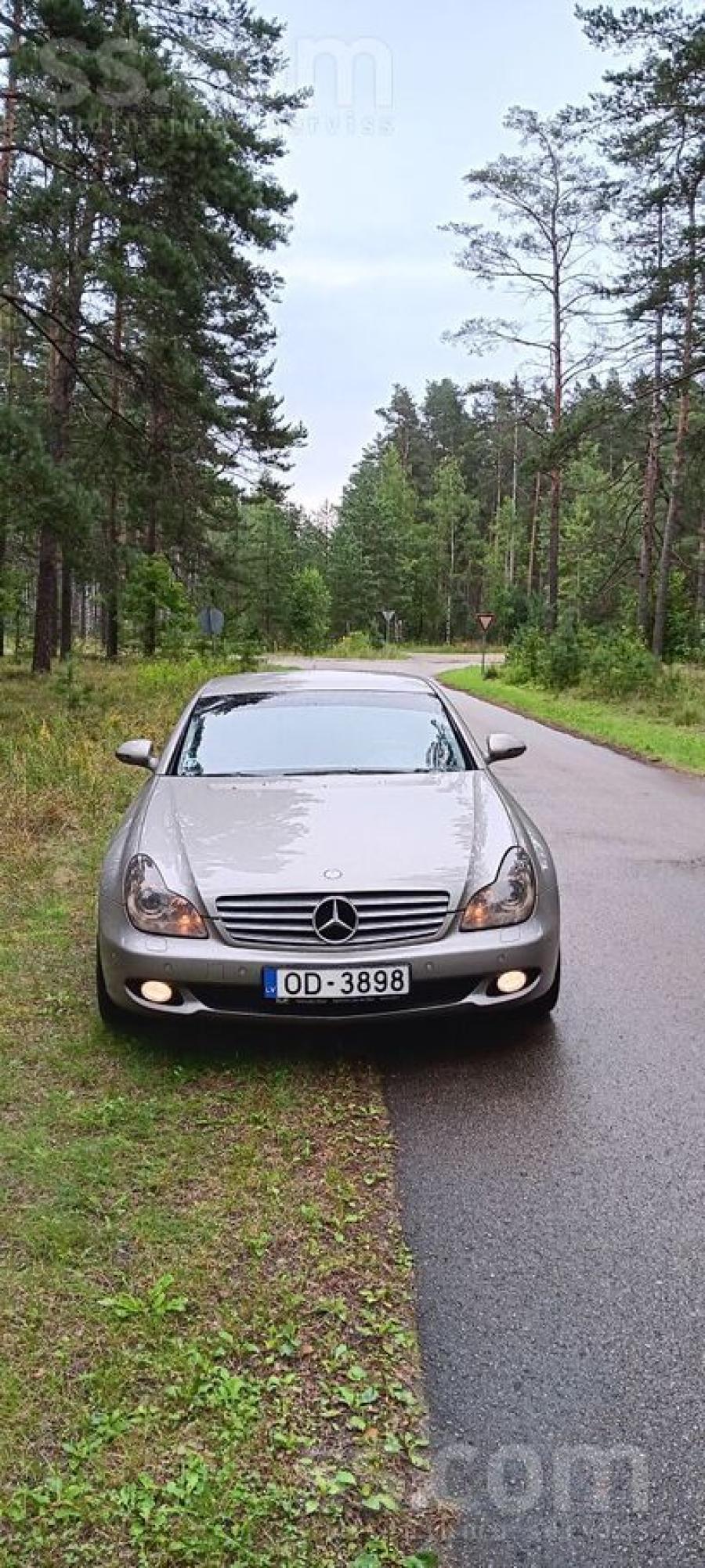 Grey Mercedes-Benz CLS 320 2008 in Riga, with an engine capacity of 3.20 L and mileage of 250 thousand km for 5300 €, photo 20 on AUTOMOTO.COM.LV