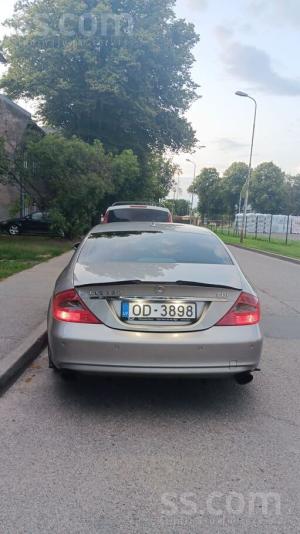 Grey Mercedes-Benz CLS 320 2008 in Riga, with an engine capacity of 3.20 L and mileage of 250 thousand km for 5300 €, photo 23 on AUTOMOTO.COM.LV