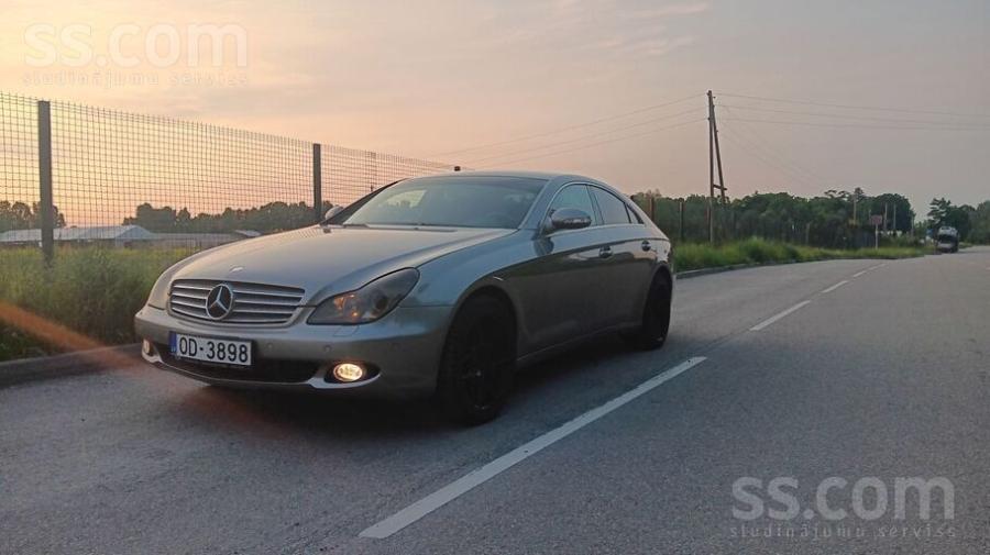 Grey Mercedes-Benz CLS 320 2008 in Riga, with an engine capacity of 3.20 L and mileage of 250 thousand km for 5300 €, photo 27 on AUTOMOTO.COM.LV