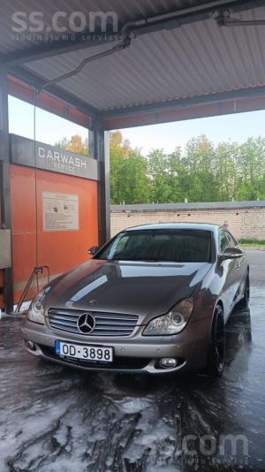 Grey Mercedes-Benz CLS 320 2008 in Riga, with an engine capacity of 3.20 L and mileage of 250 thousand km for 5300 €, photo 28 on AUTOMOTO.COM.LV