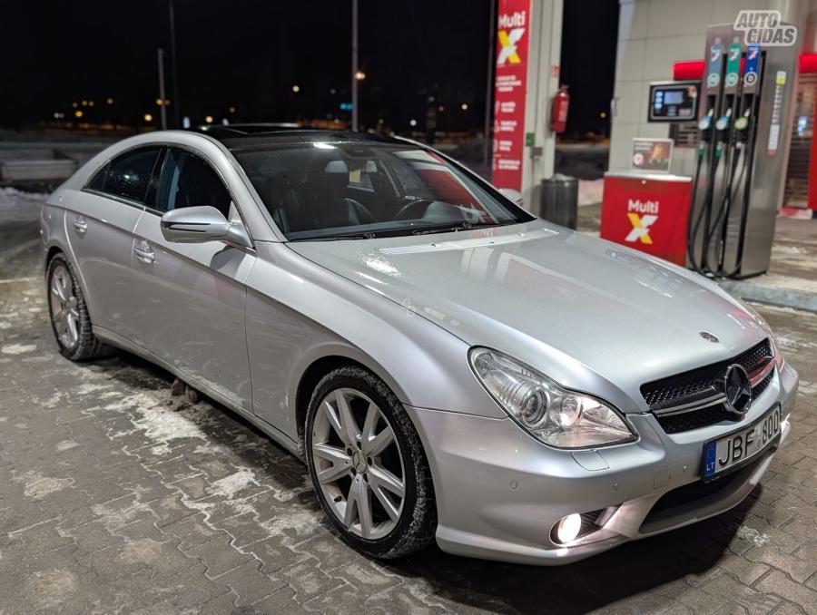 Pelēks Mercedes-Benz CLS 320 2009 Klaipėda, ar dzinēja tilpumu 3.00 L un nobraukumu 312 tūkst. km par 5200 €, foto 6 vietnē AUTOMOTO.COM.LV