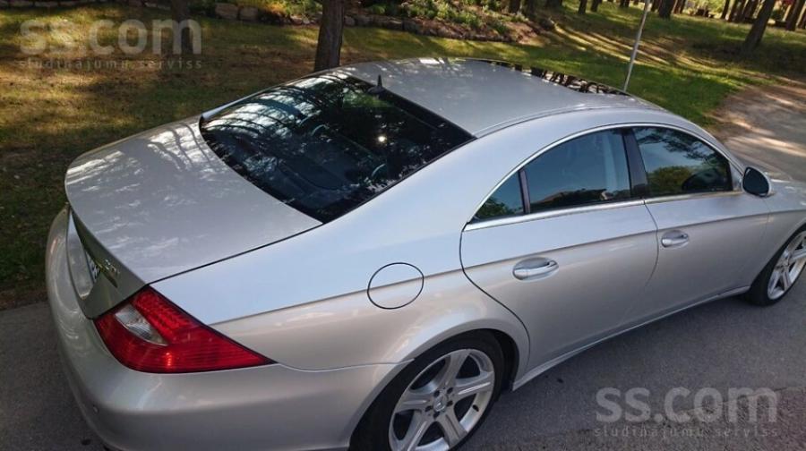 Pelēks Mercedes-Benz CLS 320 2006 Rīga, ar dzinēja tilpumu 3.00 L un nobraukumu 331 tūkst. km par 5950 €, foto 6 vietnē AUTOMOTO.COM.LV