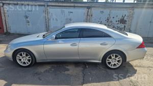 Grey Mercedes-Benz CLS 320 2006 in Riga, with an engine capacity of 3.00 L and mileage of 225 thousand km for 5650 €, photo 8 on AUTOMOTO.COM.LV
