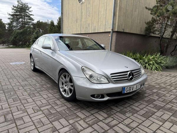 Pelēks Mercedes-Benz CLS 320 2006 Palanga, ar dzinēja tilpumu 2.99 L un nobraukumu 510 tūkst. km par 4000 €, foto 4 vietnē AUTOMOTO.COM.LV