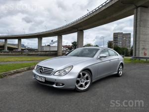 Pelēks Mercedes-Benz CLS 320 2007 Rīga, ar dzinēja tilpumu 3.00 L un nobraukumu 380 tūkst. km par 3800 €, foto  vietnē AUTOMOTO.COM.LV