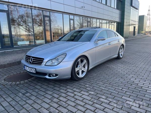 Pelēks Mercedes-Benz CLS 320 2007 Tukums, ar dzinēja tilpumu 3.20 L un nobraukumu 382 tūkst. km par 4200 €, foto 1 vietnē AUTOMOTO.COM.LV
