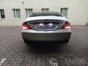 Grey Mercedes-Benz CLS 320 2008 in Riga, with an engine capacity of 3.00 L and mileage of 360 thousand km for 5800 €, photo 7 on AUTOMOTO.COM.LV