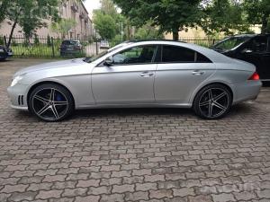 Grey Mercedes-Benz CLS 320 2008 in Riga, with an engine capacity of 3.00 L and mileage of 360 thousand km for 5800 €, photo 8 on AUTOMOTO.COM.LV