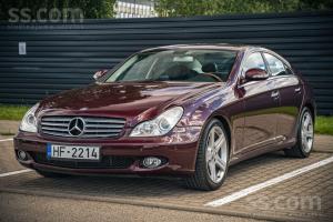 Red Mercedes-Benz CLS 320 2006 in Limbazi, with an engine capacity of 3.00 L and mileage of 543 thousand km for 4500 €, photo  on AUTOMOTO.COM.LV