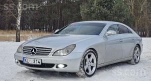 Mercedes-Benz CLS 320 2005 Jūrmala, ar dzinēja tilpumu 3.00 L un nobraukumu 270 tūkst. km par 6650 €, foto  vietnē AUTOMOTO.COM.LV