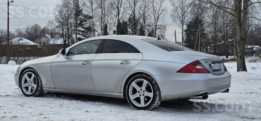 Mercedes-Benz CLS 320 2005 Jūrmala, ar dzinēja tilpumu 3.00 L un nobraukumu 270 tūkst. km par 6650 €, foto 2 vietnē AUTOMOTO.COM.LV