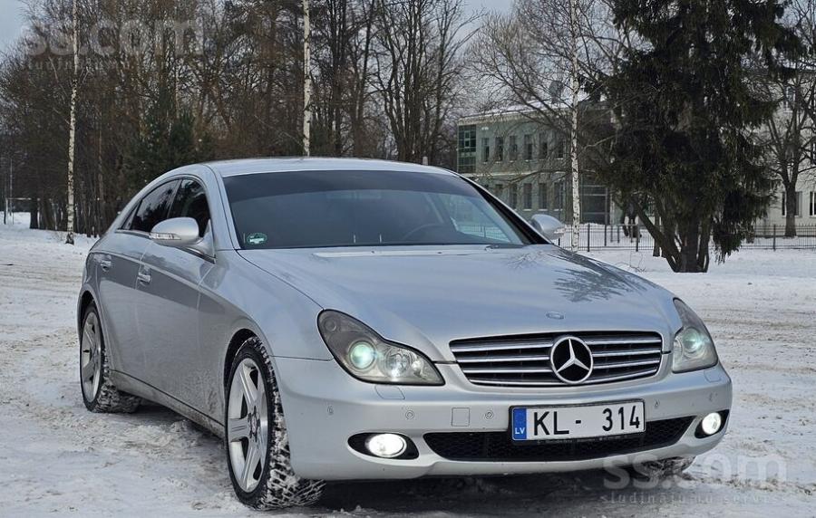 Mercedes-Benz CLS 320 2005 Jūrmala, ar dzinēja tilpumu 3.00 L un nobraukumu 270 tūkst. km par 6650 €, foto 7 vietnē AUTOMOTO.COM.LV