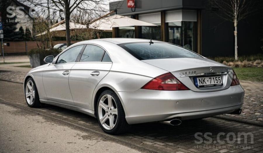 Mercedes-Benz CLS 320 2006 Jēkabpils, ar dzinēja tilpumu 3.00 L un nobraukumu 339 tūkst. km par 6500 €, foto 2 vietnē AUTOMOTO.COM.LV