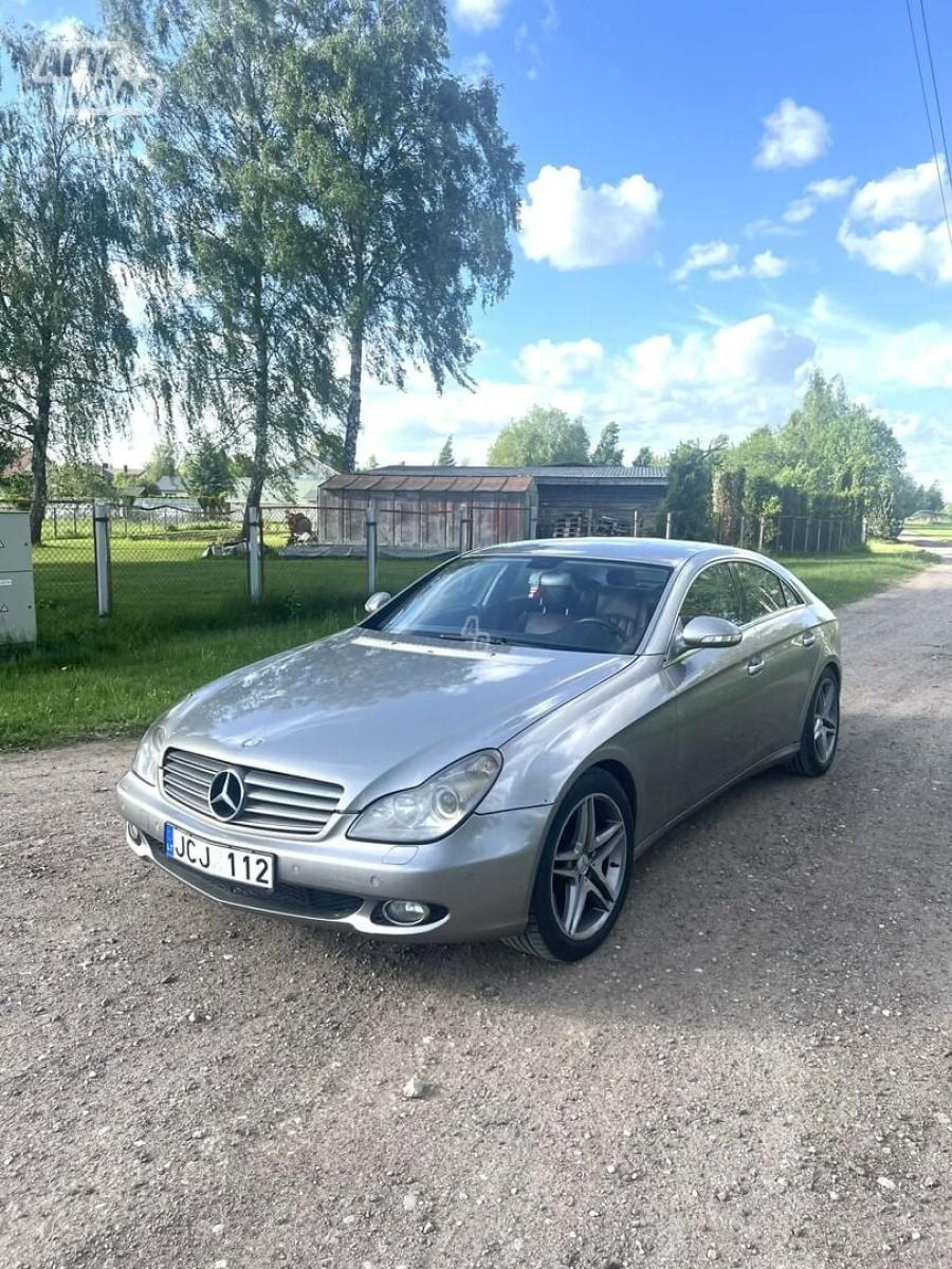 Mercedes-Benz CLS 320 2006 Viļņa, ar dzinēja tilpumu 3.00 L un nobraukumu 380 tūkst. km par 2650 €, foto 1 vietnē AUTOMOTO.COM.LV
