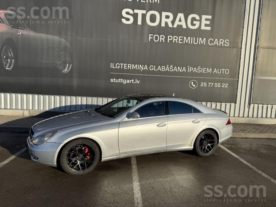 Mercedes-Benz CLS 320 2008 Rīga, ar dzinēja tilpumu 3.00 L un nobraukumu 321 tūkst. km par 4700 €, foto 1 vietnē AUTOMOTO.COM.LV