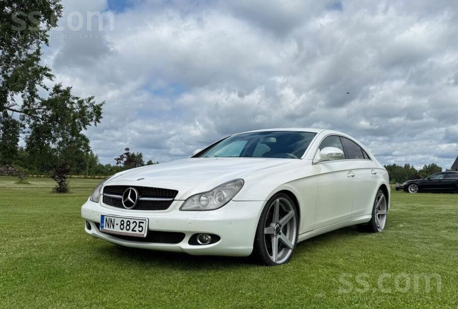 Balts Mercedes-Benz CLS 320 2008 Rīga, ar dzinēja tilpumu 3.20 L un nobraukumu 315 tūkst. km par 6500 €, foto 1 vietnē AUTOMOTO.COM.LV