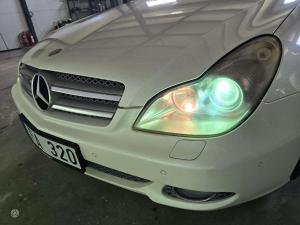 Balts Mercedes-Benz CLS 320 2009 Viļņa, ar dzinēja tilpumu 2.99 L un nobraukumu 406 tūkst. km par 4400 €, foto 10 vietnē AUTOMOTO.COM.LV