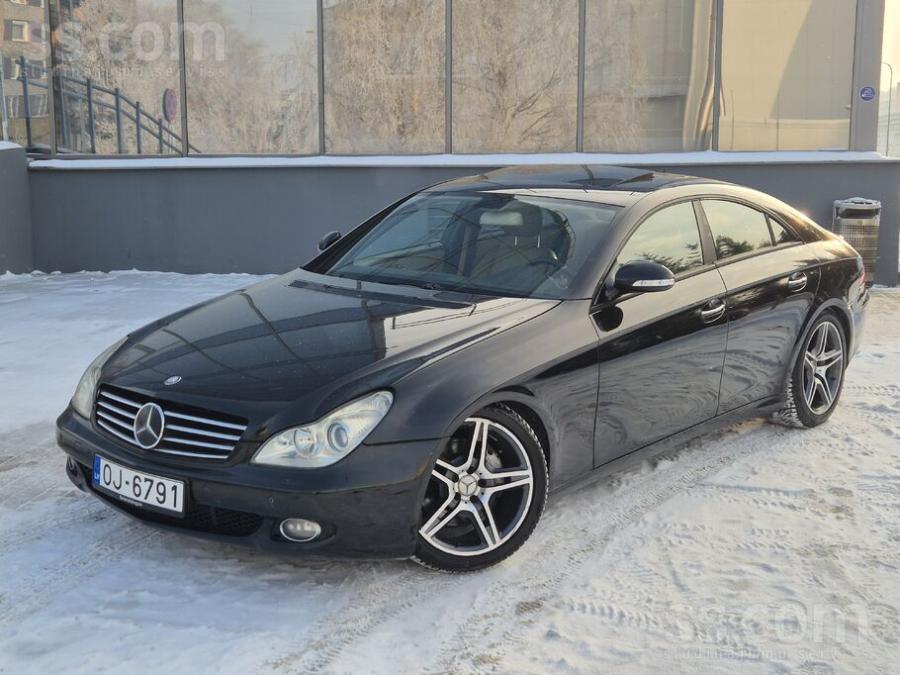 Melns Mercedes-Benz CLS 350 2004 Rīga, ar dzinēja tilpumu 3.50 L un nobraukumu 323 tūkst. km par 5250 €, foto 1 vietnē AUTOMOTO.COM.LV