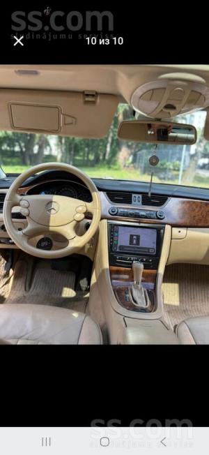 Melns Mercedes-Benz CLS 350 2004 Rīga, ar dzinēja tilpumu 3.50 L un nobraukumu 0 tūkst. km par 4500 €, foto 3 vietnē AUTOMOTO.COM.LV