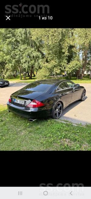 Melns Mercedes-Benz CLS 350 2004 Rīga, ar dzinēja tilpumu 3.50 L un nobraukumu 0 tūkst. km par 4500 €, foto 4 vietnē AUTOMOTO.COM.LV