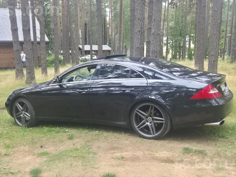 Melns Mercedes-Benz CLS 350 2004 Rīga, ar dzinēja tilpumu 3.50 L un nobraukumu 0 tūkst. km par 4500 €, foto 5 vietnē AUTOMOTO.COM.LV