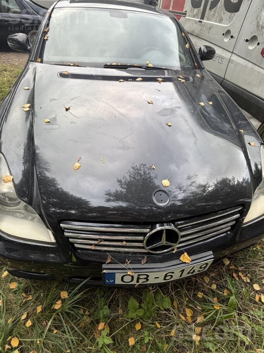 Melns Mercedes-Benz CLS 350 2005 Jelgava, ar dzinēja tilpumu 3.50 L un nobraukumu 295 tūkst. km par 2150 €, foto 6 vietnē AUTOMOTO.COM.LV