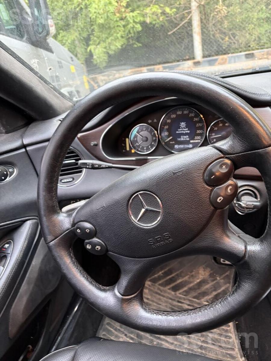 Melns Mercedes-Benz CLS 350 2005 Jelgava, ar dzinēja tilpumu 3.50 L un nobraukumu 295 tūkst. km par 2150 €, foto 12 vietnē AUTOMOTO.COM.LV