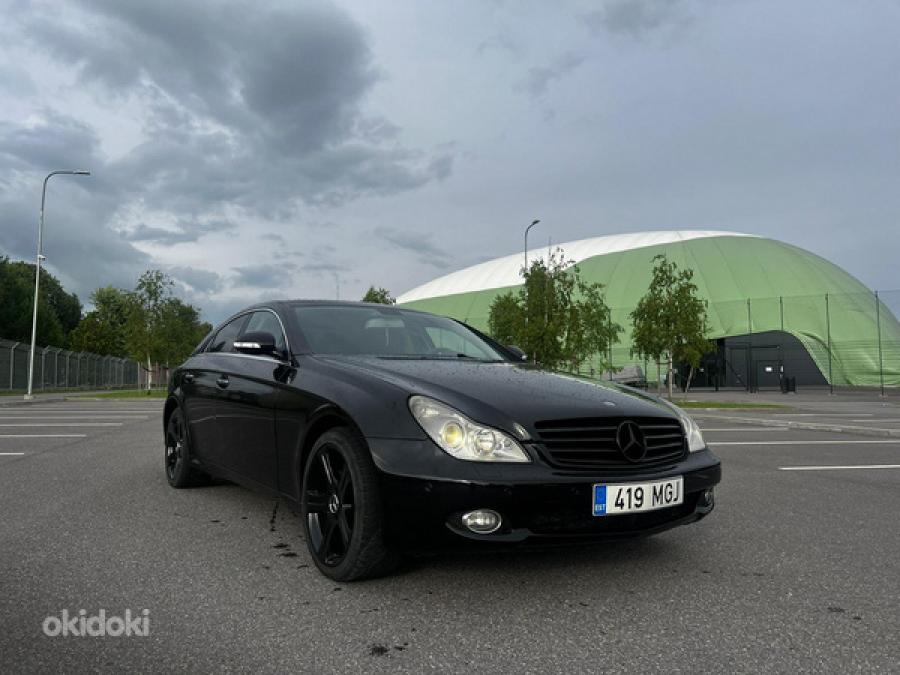 Черный Мерседес ЦЛС 350 2006 в Тарту, объемом двигателя 3.50 л и пробегом 0 тыс. км за 4200 €, фото 1 на AUTOMOTO.COM.LV