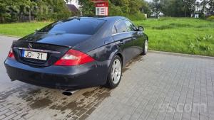 Melns Mercedes-Benz CLS 350 2007 Rīga, ar dzinēja tilpumu 3.50 L un nobraukumu 258 tūkst. km par 3200 €, foto 6 vietnē AUTOMOTO.COM.LV