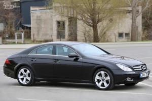 Black Mercedes-Benz CLS 350 2008 in Siauliai, with an engine capacity of 3.50 L and mileage of 252 thousand km for 5000 €, photo 6 on AUTOMOTO.COM.LV