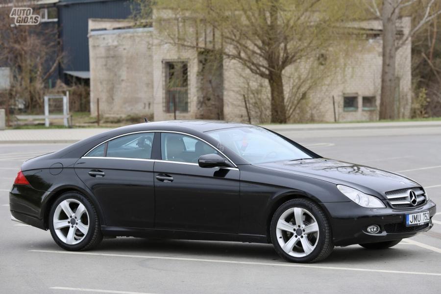 Black Mercedes-Benz CLS 350 2008 in Siauliai, with an engine capacity of 3.50 L and mileage of 252 thousand km for 5000 €, photo 6 on AUTOMOTO.COM.LV